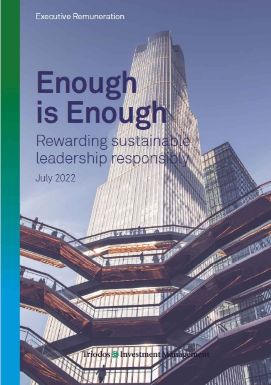 Executive remuneration - Enough is enough